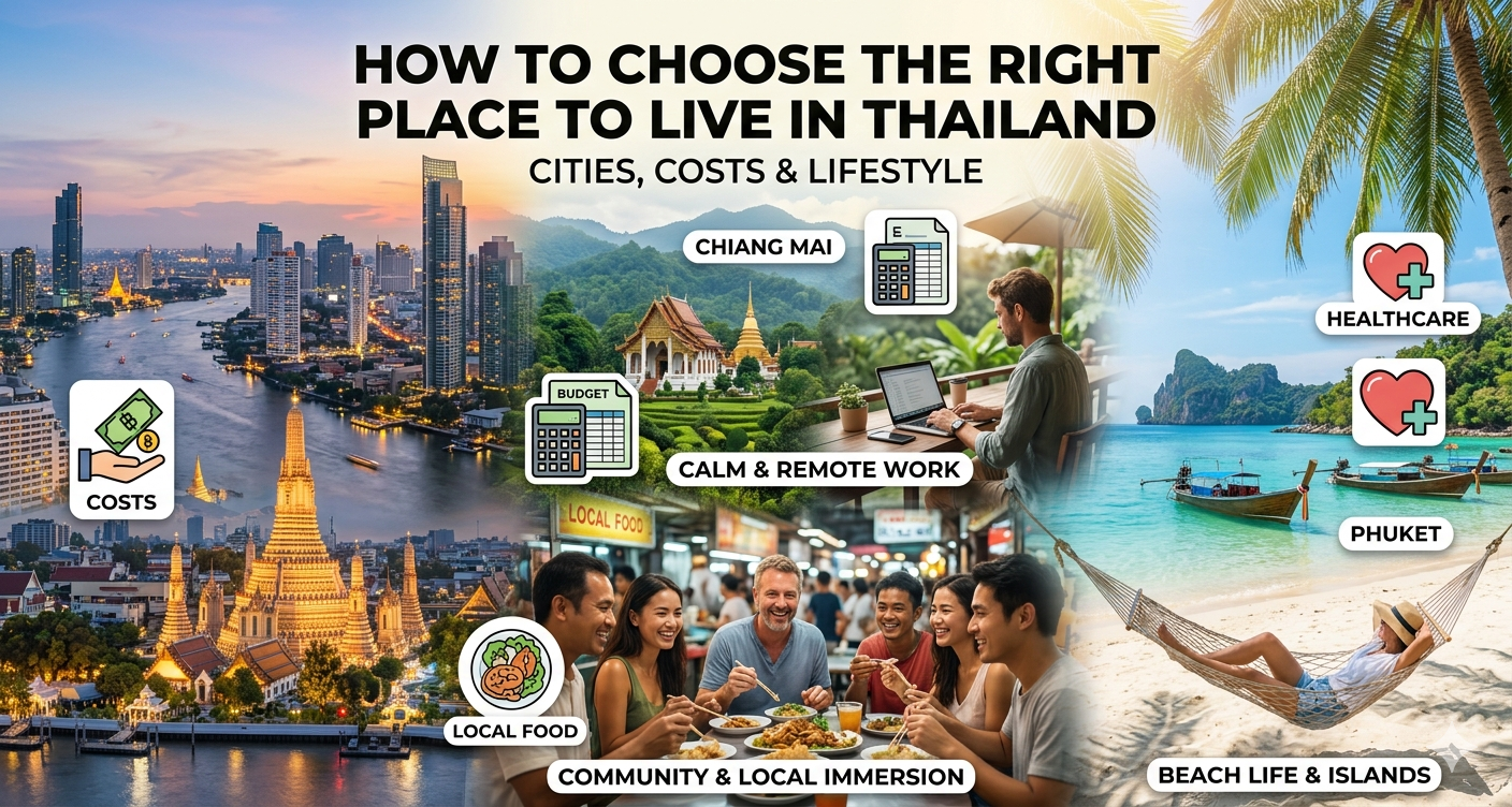 How to Choose the Right Place to Live in Thailand